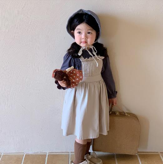 2023秋新品★子供服 吊りスカート 80-130cm Sun Flower 問屋・仕入れ・卸・卸売の専門【仕入れならNETSEA】