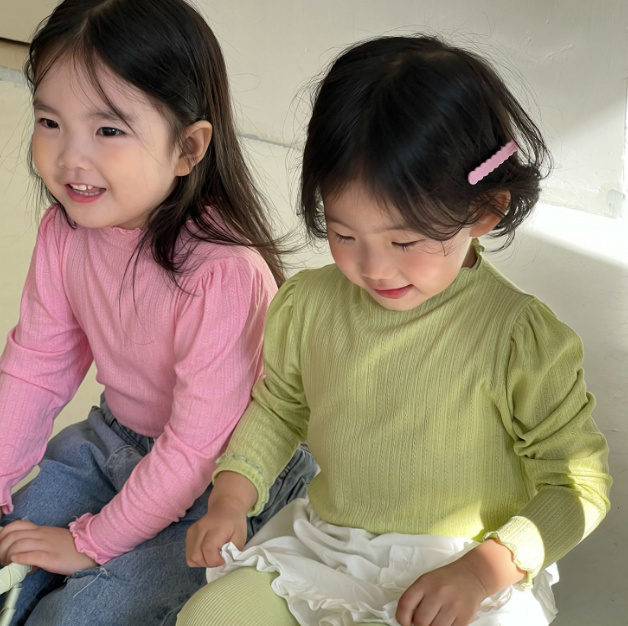 2023早春新作 韓国子供服 ベビー服 キッズ 長袖 Tシャツ 80-140cm 彼女のお店 問屋・仕入れ・卸・卸売の専門【仕入れならNETSEA】