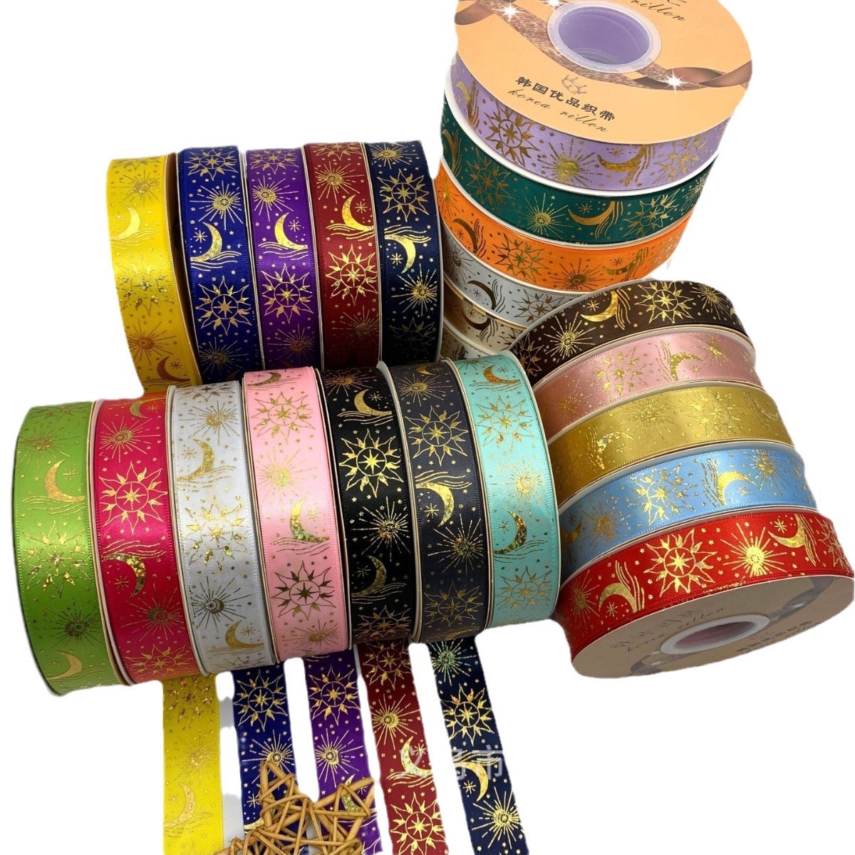 リボン 蝶結び 髪飾り花束の飾り縄 ギフト包装 DIY素材 リボン包装用品 ギフトラップ25mm/48ヤード | 卸売・ 問屋・仕入れの専門サイト【NETSEA】