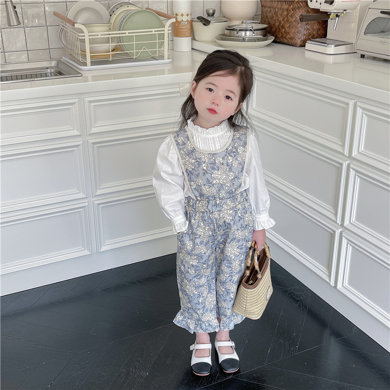 2024新作韓国風子供服 ボトムス カジュアル キャミソールパンツ サロペット+シャツ80-130cm 個人事業主 Light of the sea | 卸売・ 問屋・仕入れの専門サイト ...