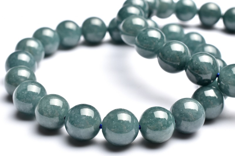 ミャンマー産 青翡翠(ブルージェダイト) 6mm ブレスレット 1個売り _BG4588-6 株式会社 SEKIKON 問屋・仕入れ・卸・卸売の専門【仕入れならNETSEA】