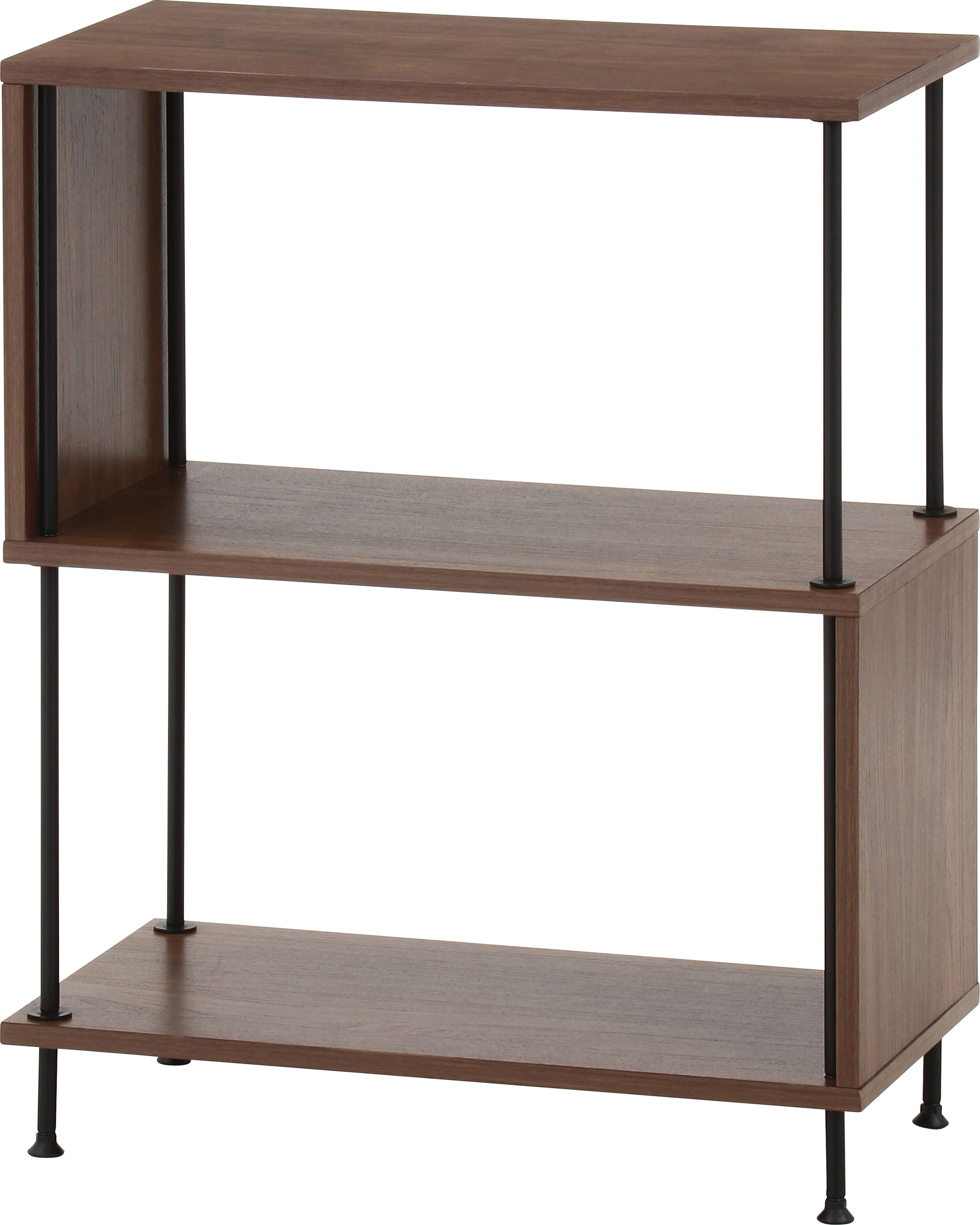 EZBOツイストロックS型ディスプレイラック3段 ミディアムブラウン | 卸売・ 問屋・仕入れの専門サイト【NETSEA】