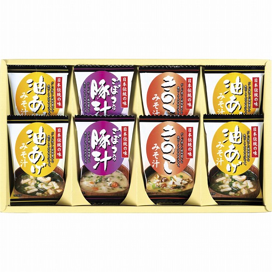 フリーズドライ「お味噌汁三種の味詰合せ」 KF-BO 株式会社 ディーアール 問屋・仕入れ・卸・卸売の専門【仕入れならNETSEA】