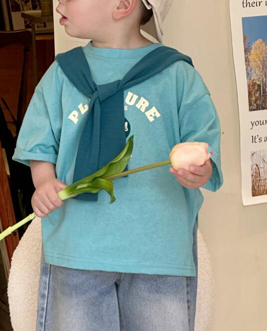 2024新品 キッズ服 Tシャツ 半袖 80-140CM キラキラ 問屋・仕入れ・卸・卸売の専門【仕入れならNETSEA】