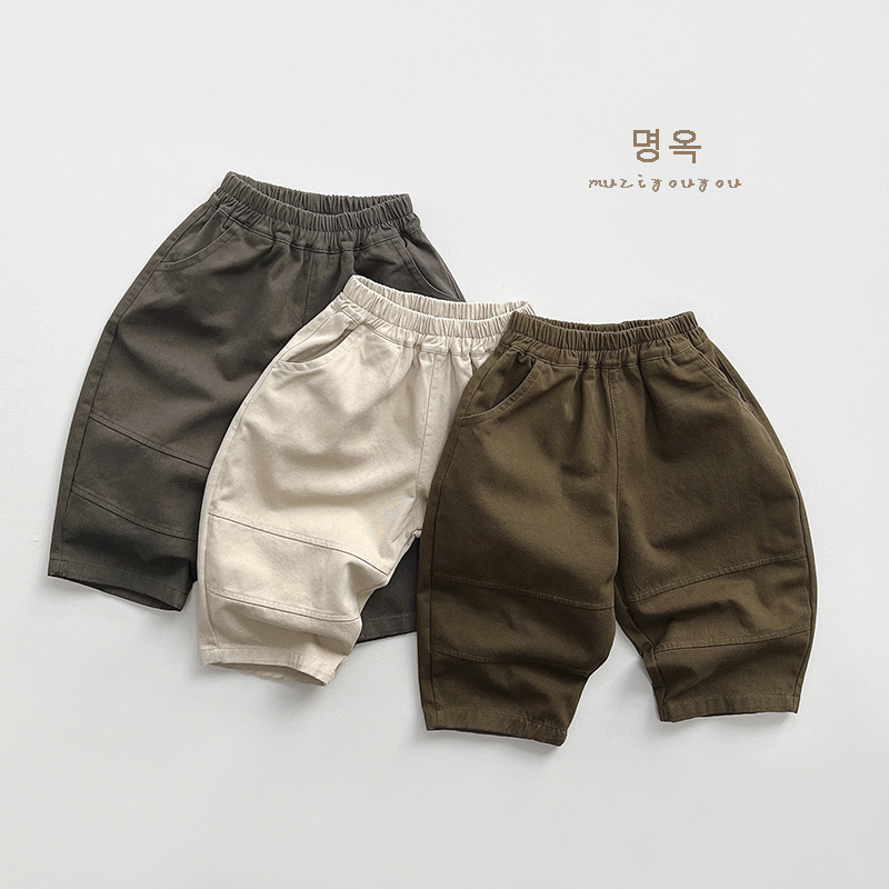 2024新作 韓国風子供服 ベビー服 男の子 カジュアルパンツ 3色80-130cm 個人事業主 Light of the sea 問屋・仕入れ・卸・卸売の専門【仕入れならNETSEA】