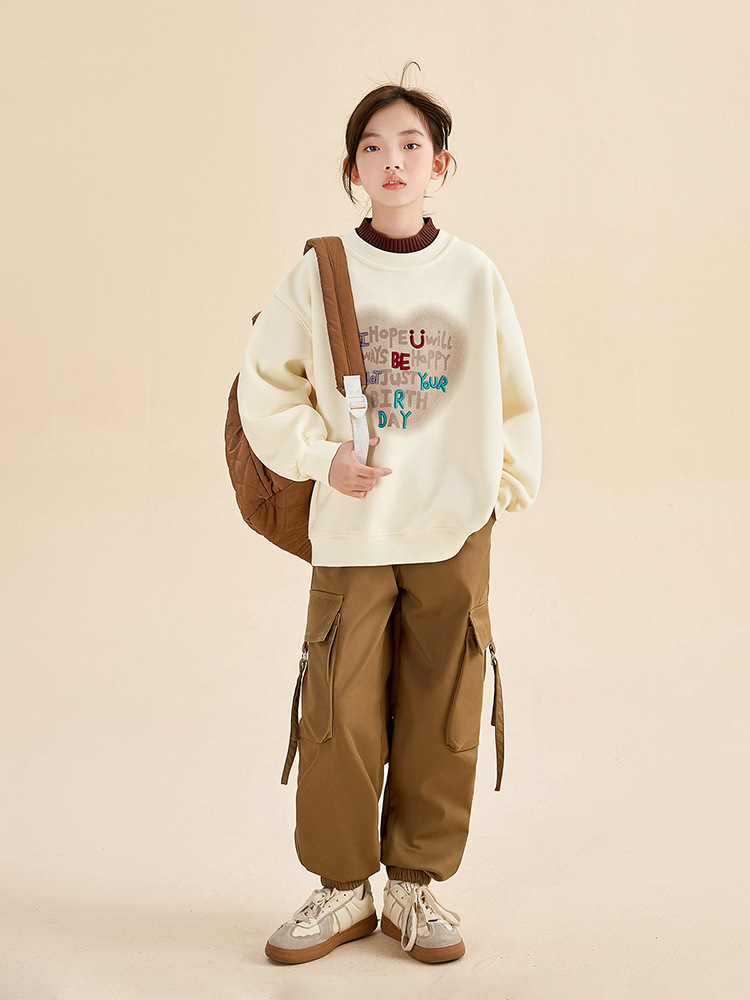 トレーナー 春服 秋服 子供服 女の子 ガールズ トップス 裏起毛 かわいい 120-160cm TGB株式会社 | 卸売・ 問屋・仕入れの専門サイト【NETSEA】