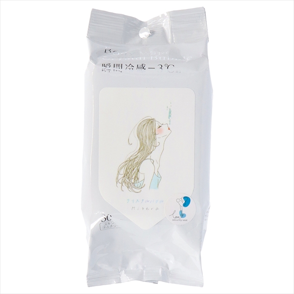MISERAリフレッシングシート30枚クリスタルバブル 【 昭和紙工 】 【 ウェットティッシュ 】 ハリマ共和物産 株式会社 問屋・仕入れ・卸・卸売の専門【仕入れならNETSEA】