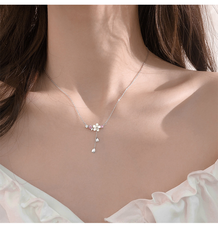 ネックレス レディース 925シルバー アクセサリー ネックレス ハンドメイド ネックレス INS風 柚那美株式会社 問屋・仕入れ・卸・卸売の専門【仕入れならNETSEA】