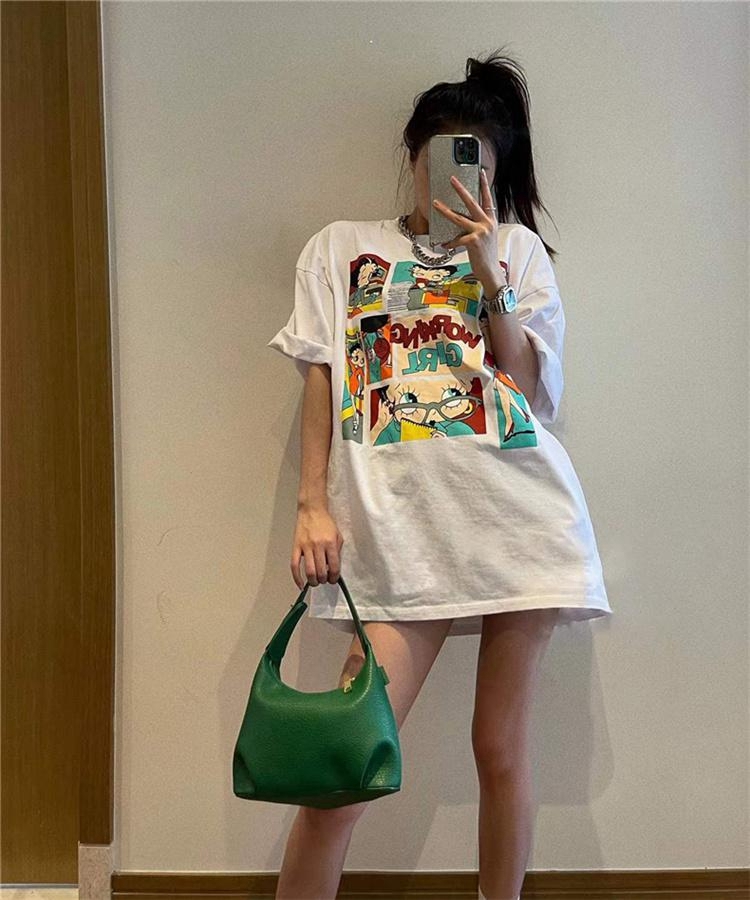 【予約223338】大きいサイズ春夏新作 韓国 レディース ファッション プリント Tシャツ ワンピースLL-4L | 卸売・ 問屋・仕入れの専門サイト【NETSEA】