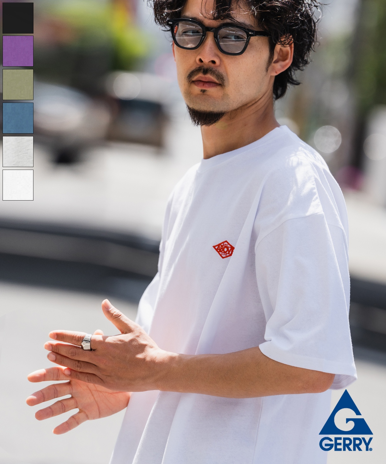 【GERRY】別注ダイヤワッペン半袖Tシャツ | 卸売・ 問屋・仕入れの専門サイト【NETSEA】