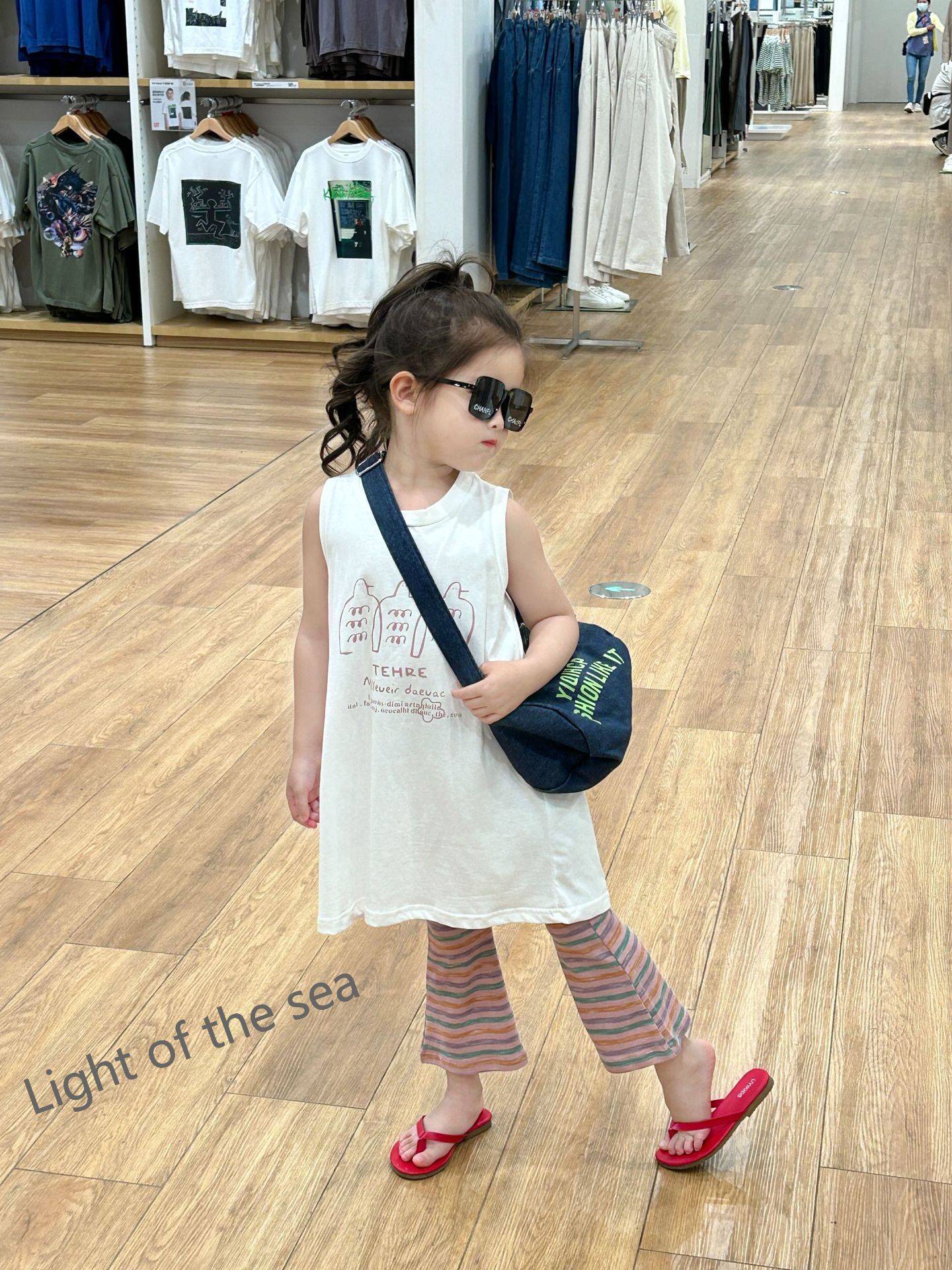 2024夏新作 ベビー服 韓国風子供服 女の子袖なしワンピース +ズボン 分けて販売 90cm-140cm 個人事業主 Light of the sea 問屋・仕入れ・卸・卸売の専門【仕入れ ...