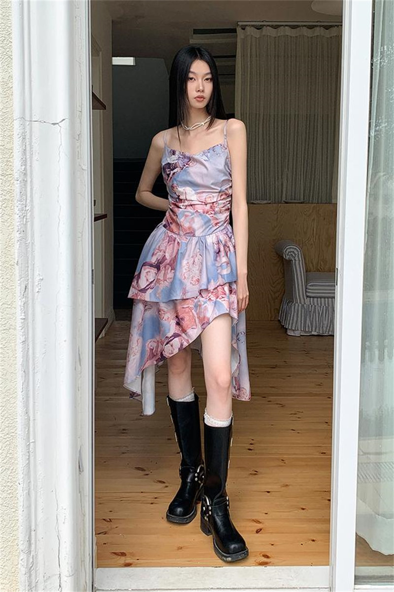 2024年INS新作 気質 韓国系 カジュアル系 おしゃれ キャミソール ワンピース | 卸売・ 問屋・仕入れの専門サイト【NETSEA】