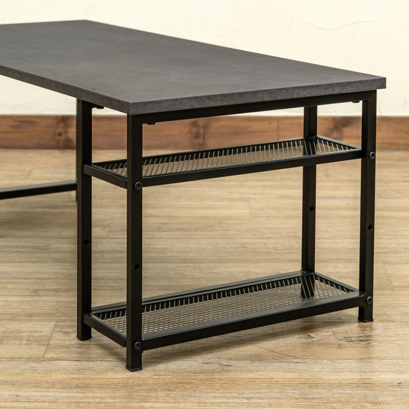 棚付センターテーブル 90×40 ABR/DGR/MWH | 卸売・ 問屋・仕入れの専門サイト【NETSEA】