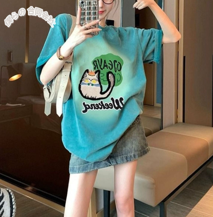 2024年夏新作 韓国風 レディース服 半袖 Tシャツ ゆったり カジュアル トップス 人気 M#-4XL# | 卸売・ 問屋・仕入れの専門サイト【NETSEA】