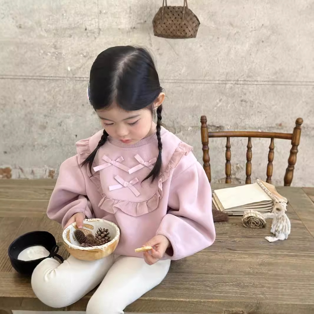 2024★秋冬新作★韓国風子供服★トレーナー★90cm～150cm 2色 BBM 株式会社 問屋・仕入れ・卸・卸売の専門【仕入れならNETSEA】