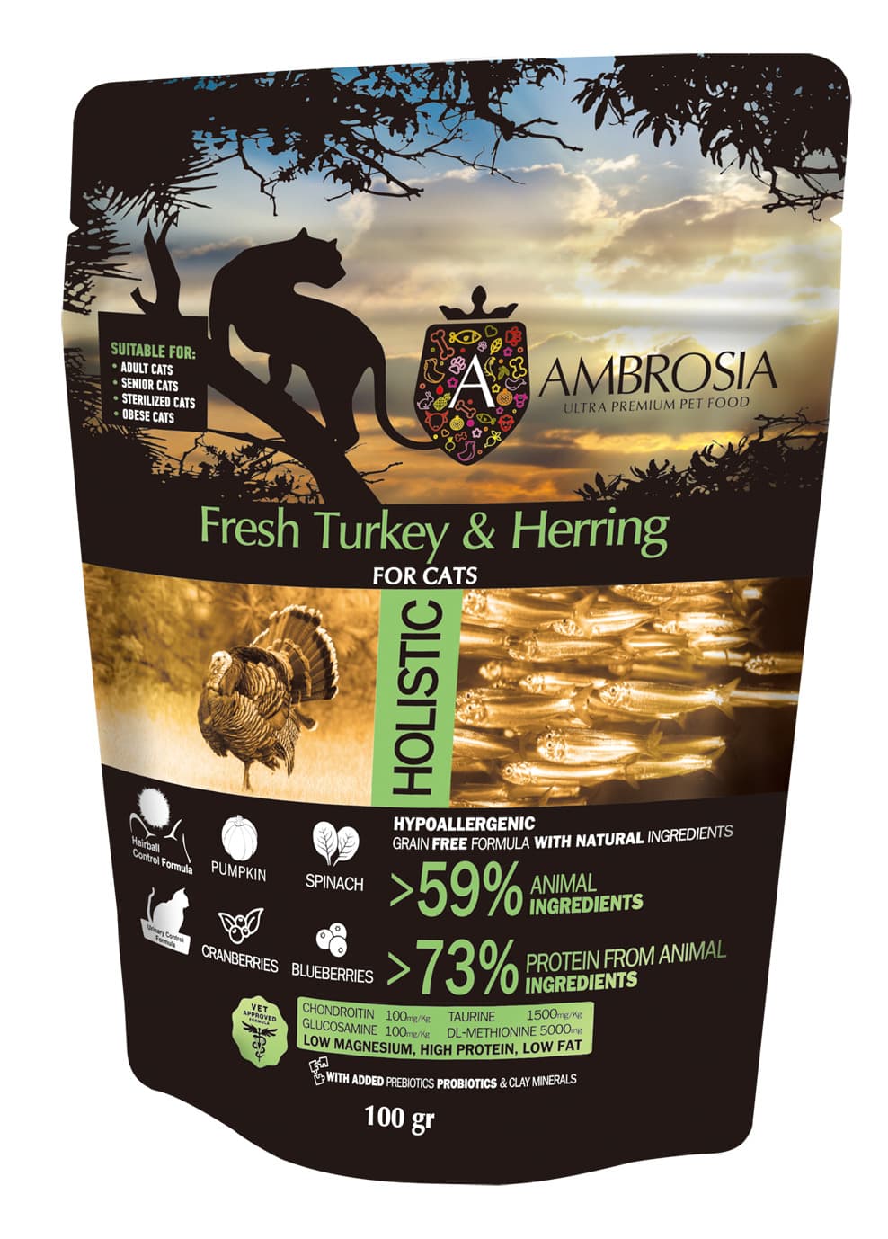 アンブロシアcatターキーヘリング 100g 猫用フード | 卸売・ 問屋・仕入れの専門サイト【NETSEA】