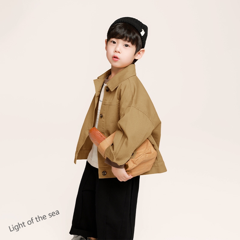 2024新作い韓国風子供服 ベビー服 キッズ 男の子カジュアルコート 2色 90cm-140cm 個人事業主 Light of the sea | 卸売・ 問屋・仕入れの専門サイト【NETSEA】