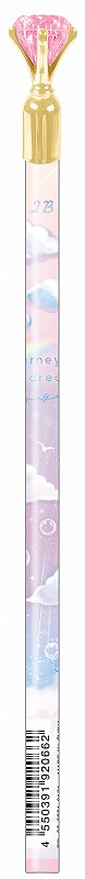 Q-LiA 2024AW 新作 クリスタル鉛筆（2B・丸軸） ジャーニーインマイドリームス/アンジュ パディス 雑貨MALL | 卸売・ 問屋・仕入れの専門サイト【NETSEA】