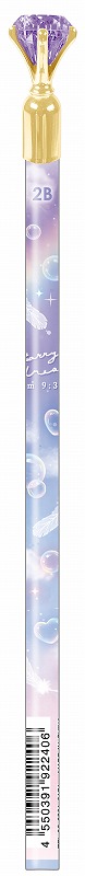 Q-LiA 2024AW 新作 クリスタル鉛筆（2B・丸軸） スターリードリーム/サボン パディス 雑貨MALL | 卸売・ 問屋・仕入れの専門サイト【NETSEA】