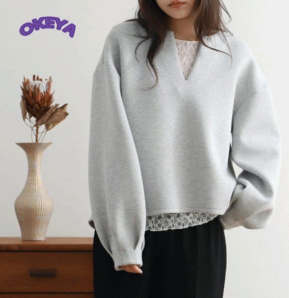 2024年秋冬新作 レディース服 韓国風 トップス パーカー vネック パフスリーブ お出かけ 3色展開 個人事業主 OKEYA | 卸売・ 問屋・仕入れの専門サイト【NETSEA】