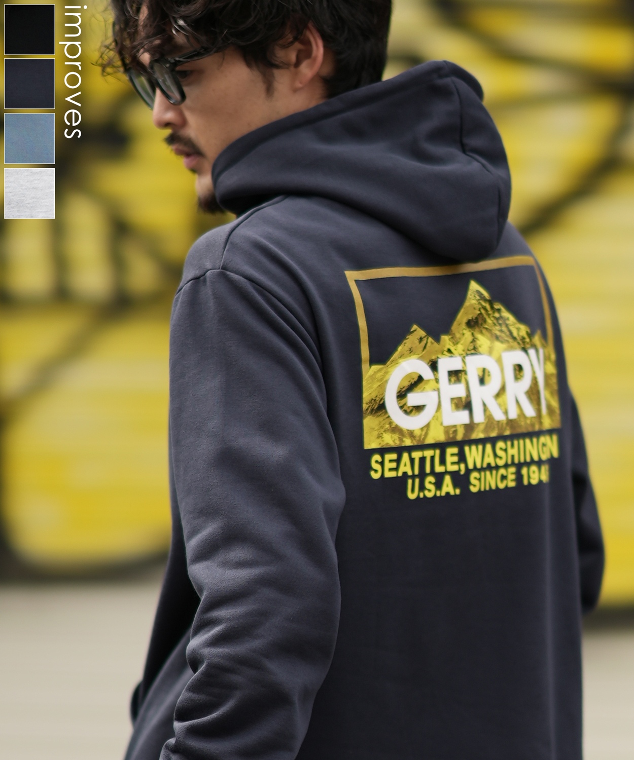 【GERRY】別注ネオン転写MTボックスロゴ裏起毛プルパーカー 株式会社 インプローブス | 卸売・ 問屋・仕入れの専門サイト【NETSEA】