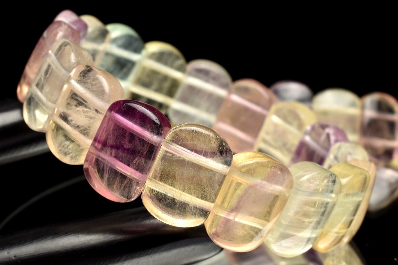 マルチカラー MIXフローライト 10.5x15.5mm バングル 1個売り _BG5354 | 卸売・ 問屋・仕入れの専門サイト【NETSEA】