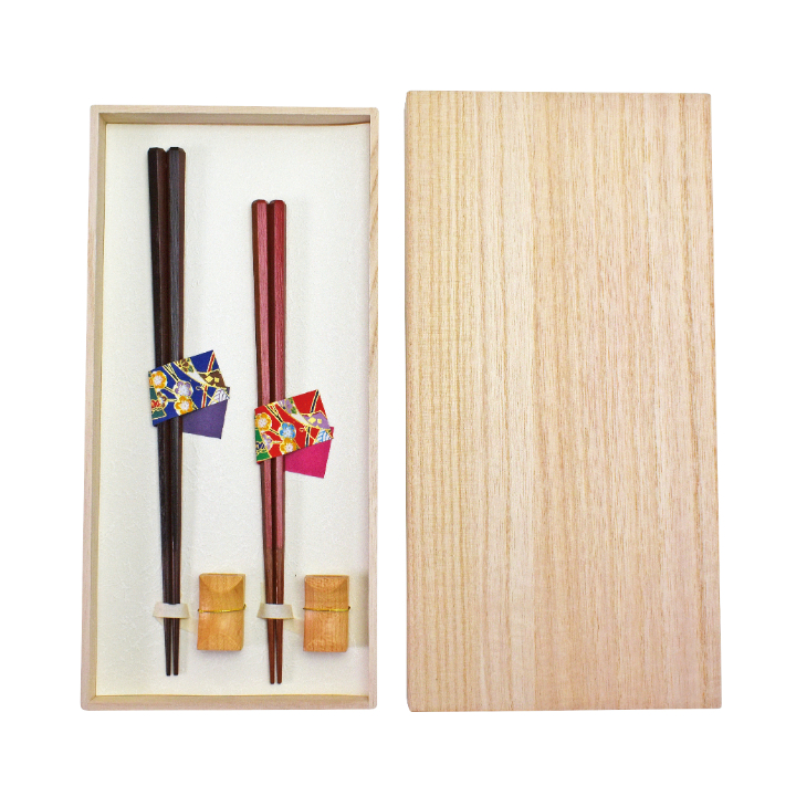 兵左衛門六角箸 夫婦箸セット Pure Rose | 卸売・ 問屋・仕入れの専門サイト【NETSEA】