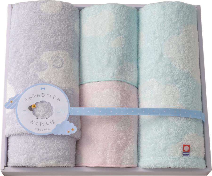 天使のふわもこ 今治タオルセット フェイスタオル・ウォッシュタオル・タオルハンカチ2P FH-525 HAMANO | 卸売・ 問屋・仕入れの専門サイト【NETSEA】