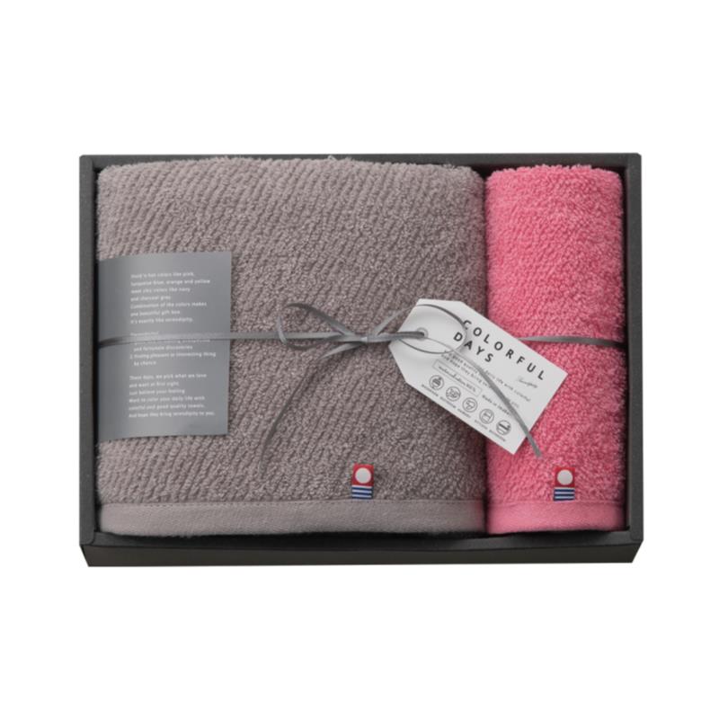 COLORFUL DAYSタオルセット A/ピンク HAMANO | 卸売・ 問屋・仕入れの専門サイト【NETSEA】