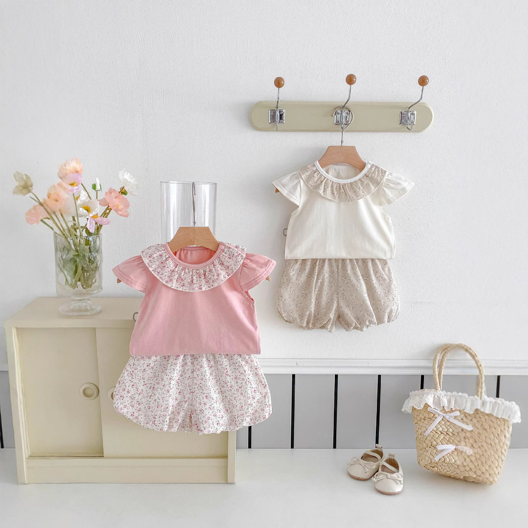 ★BaBy★ 66~100cm ベビーTシャツ＋パンツ 上下セット 韓国ベビー服 | 卸売・ 問屋・仕入れの専門サイト【NETSEA】