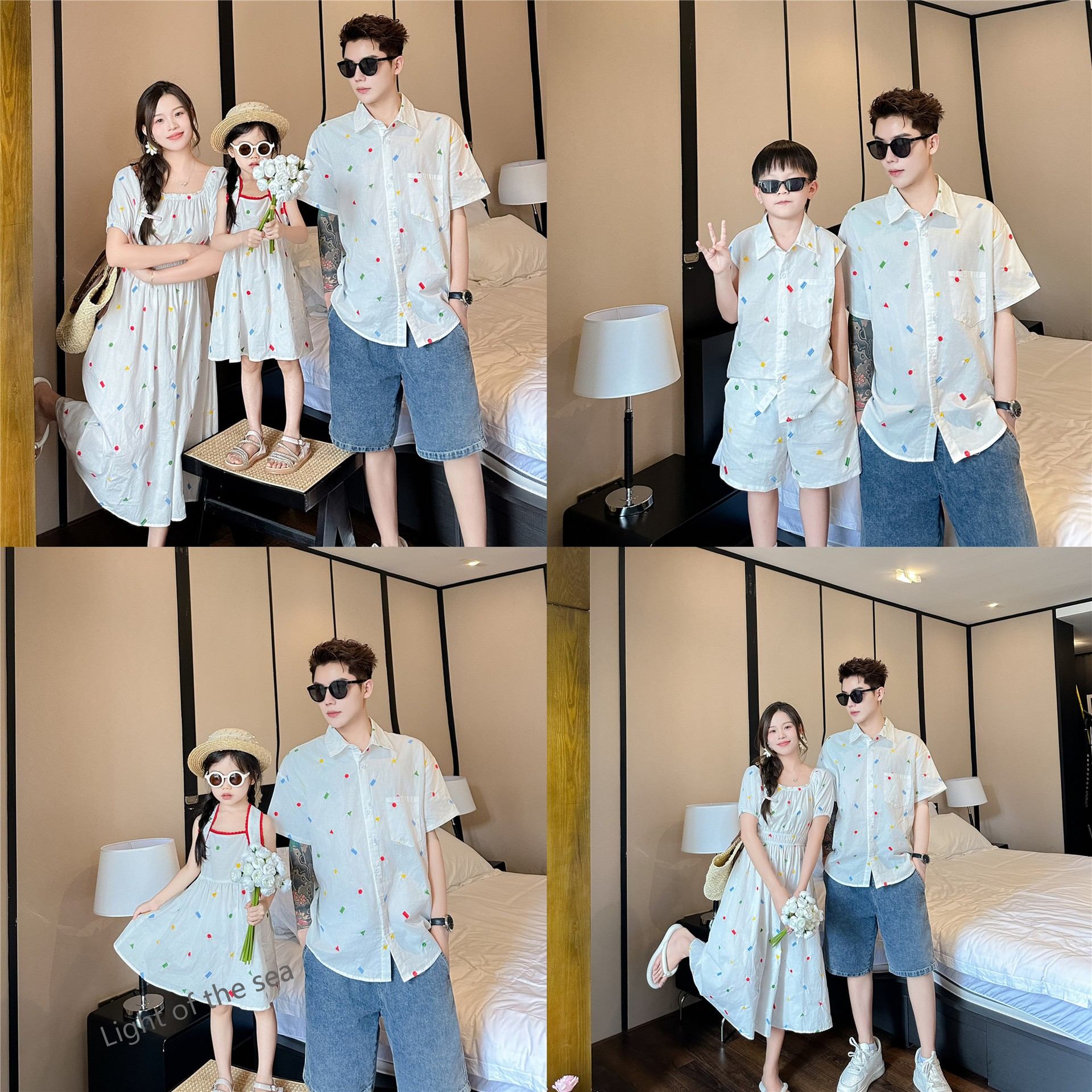 2025新作韓国子供服 親子服 男女兼用 半袖トップス+ 連体服 分けて販売 80cm-150cm | 卸売・ 問屋・仕入れの専門サイト【NETSEA】