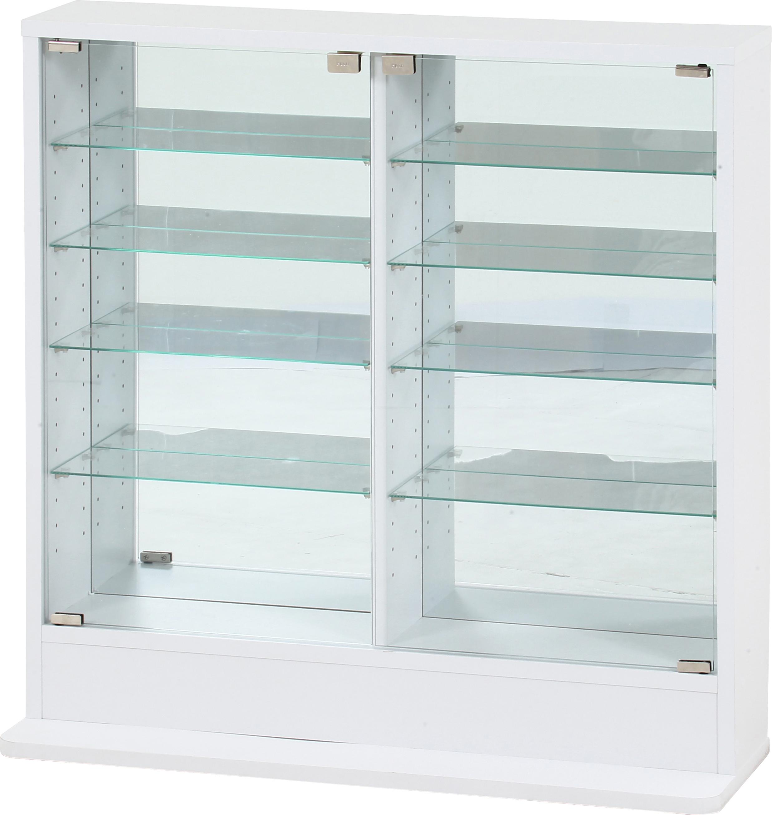 コレクションラック TOR ロｰタイプミラｰ付き WH | 卸売・ 問屋・仕入れの専門サイト【NETSEA】