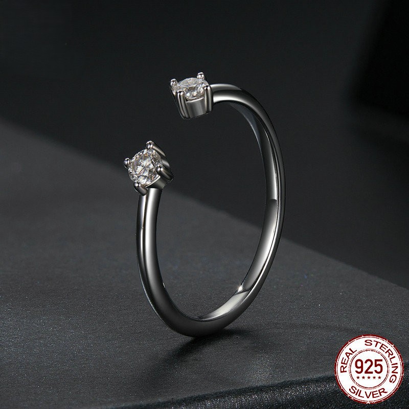 100%S925シルバー指輪 モアサナイト石リング YZY-MSR060E 高品質アクセサリー | 卸売・ 問屋・仕入れの専門サイト【NETSEA】