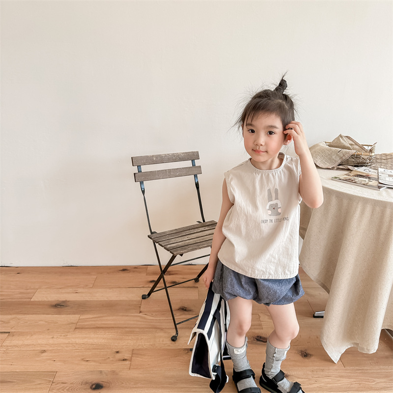 2025★夏新作★韓国風子供服★トップス★80cm～130cm 2色 | 卸売・ 問屋・仕入れの専門サイト【NETSEA】