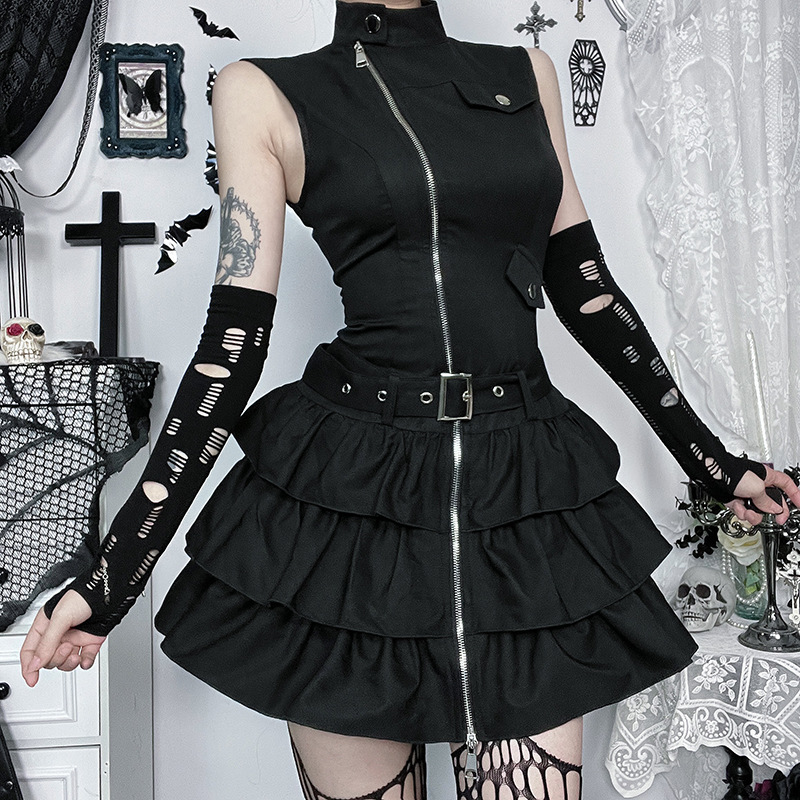 2025春夏新作 女 レディース 袖なし ミニ ワンピース ドレス 台型スカート | 卸売・ 問屋・仕入れの専門サイト【NETSEA】