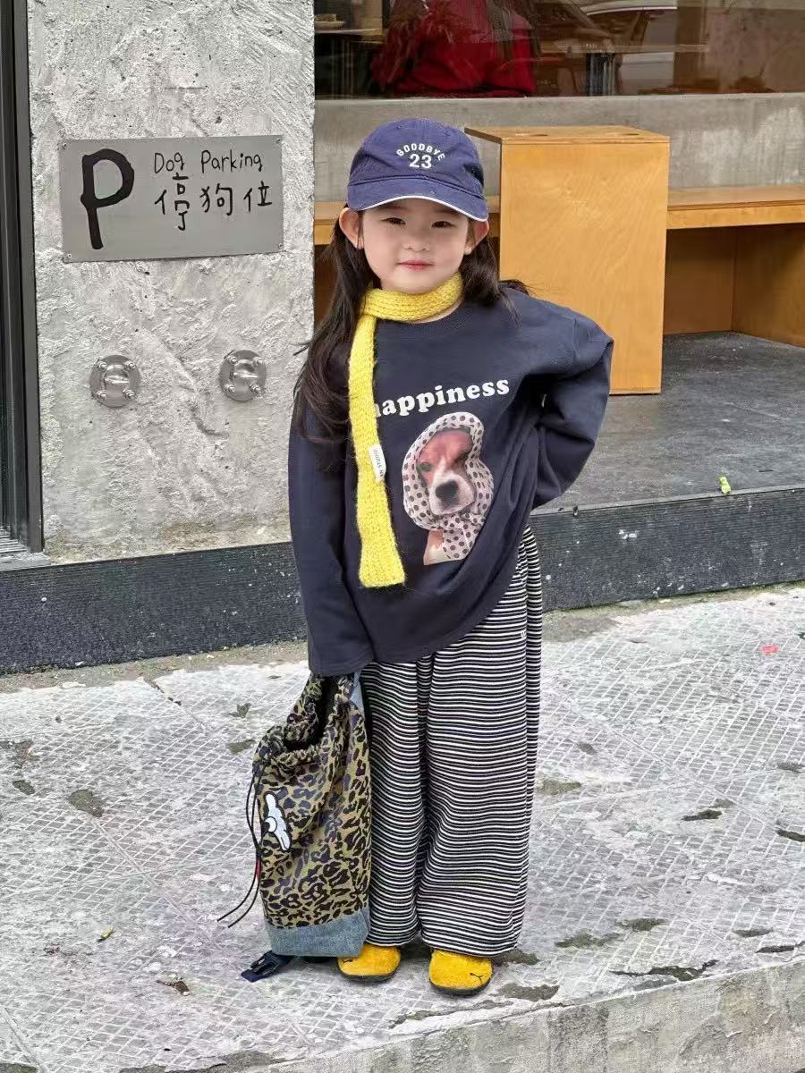 2025秋冬新作 子供服 キッズ 裏起毛 厚手 スウェット プルオーバー 男女兼用 90cm-150cm DC | 卸売・ 問屋・仕入れの専門サイト【NETSEA】