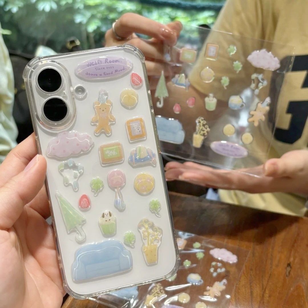 手作り DIY ぷくぷく ボンボンシール 3Dステッカー 立体ステッカー エポキシステッカー デコシール | 卸売・ 問屋・仕入れの専門サイト【NETSEA】