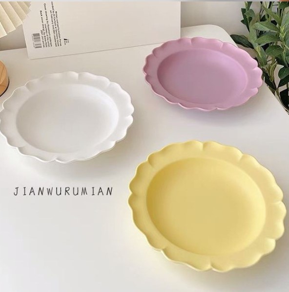 韓国ファッション 食器 ins お皿 インテリア 生活雑貨 撮影道具 全3色 YEP! 問屋・仕入れ・卸・卸売の専門【仕入れならNETSEA】