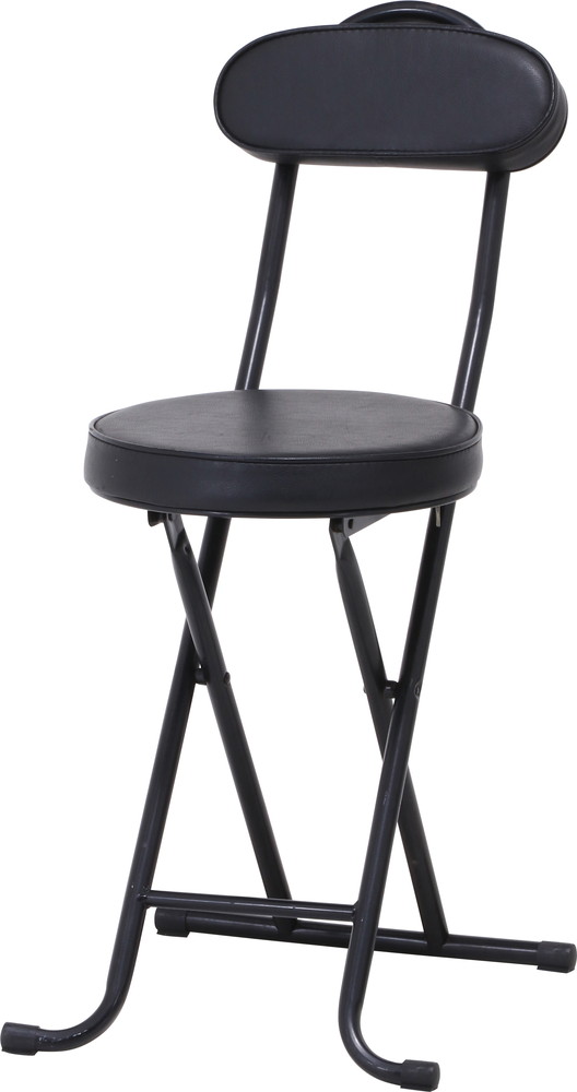 スリムチェアー BK／BK 94773 不二貿易 株式会社 問屋・仕入れ・卸・卸売の専門【仕入れならNETSEA】