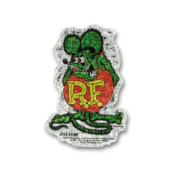ラットフィンク クレイジーフレーク ステッカー RATFINK L．Cエンタープライズ 問屋・仕入れ・卸・卸売の専門【仕入れならNETSEA】