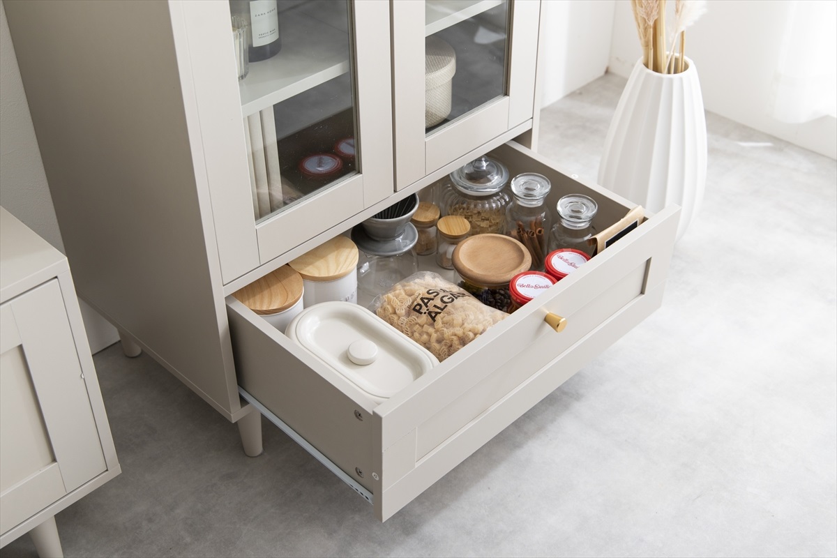 【幅60cm】Calan ガラスキャビネット 株式会社 イーナ 問屋・仕入れ・卸・卸売の専門【仕入れならNETSEA】