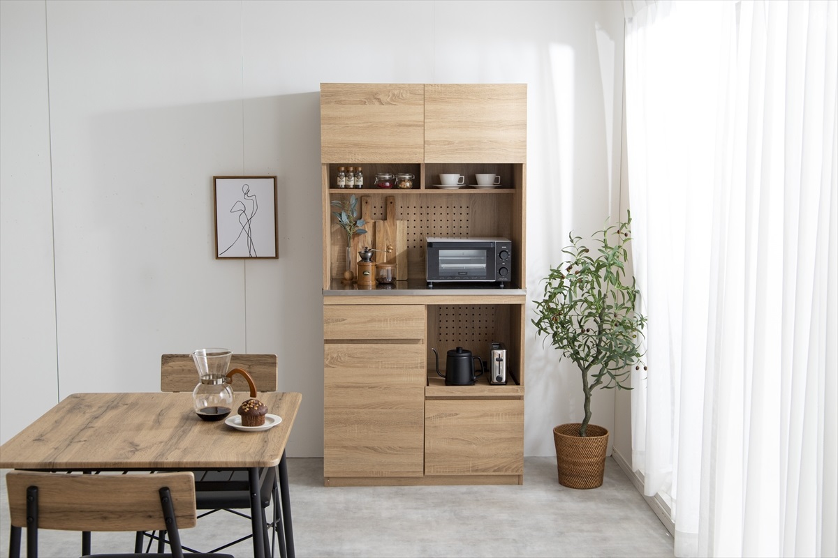 【幅90cm】Feliz ステンレス天板食器棚 株式会社 イーナ 問屋・仕入れ・卸・卸売の専門【仕入れならNETSEA】