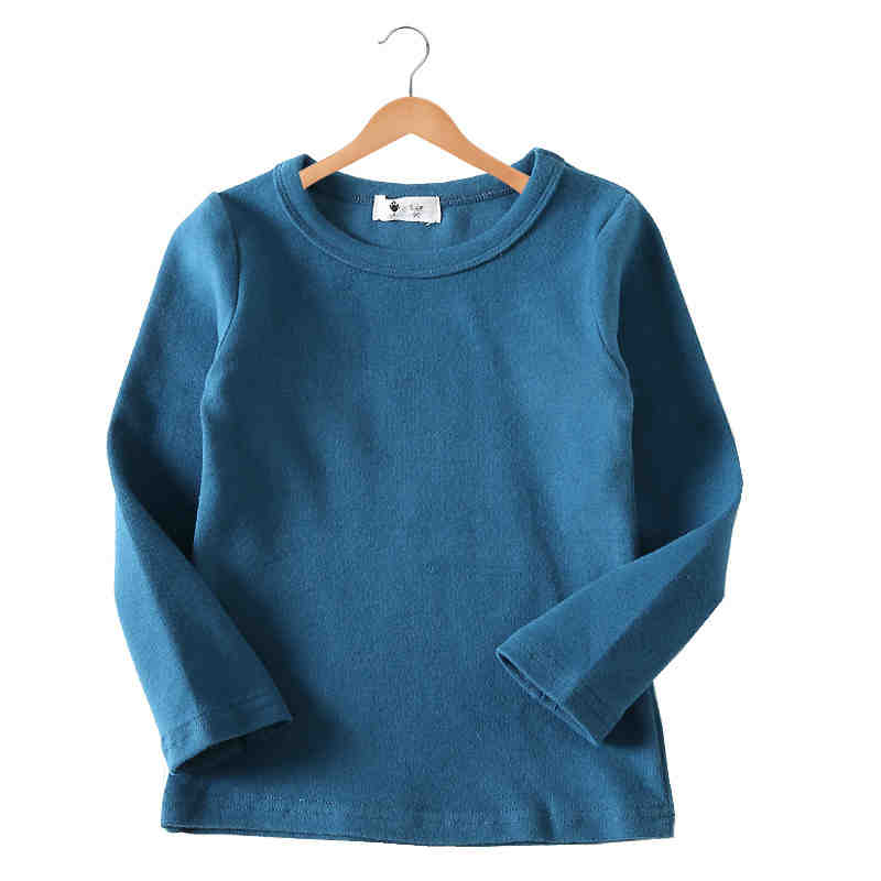 ★Boys&Girls★ マカロン色長袖 春秋冬 インナー 95％綿 韓国キッズファッションKD162 株式会社 C2Jジャパン 問屋・仕入れ・卸・卸売の専門【仕入れならNETSEA】