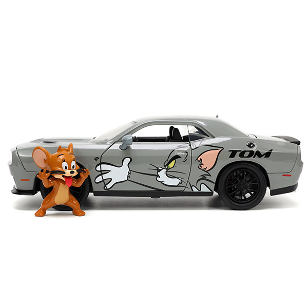 1:24 TOM & JERRY 2015 DODGE CHALLENGER SRT8 HELLCAT w/JERRY【トムとジェリー】ミニカー 有限会社 ステップス 問屋・仕入れ・卸・卸売の ...