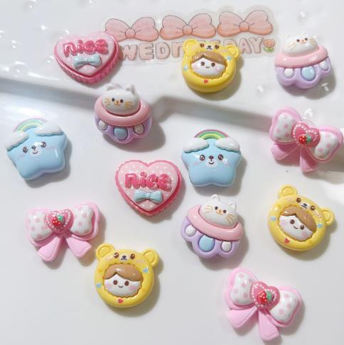 手芸diy用 人気 材料 貼り付けパーツ DIY素材 デコパーツ 手作り アクセサリーパーツ 5色 LENA | 卸売・ 問屋・仕入れの専門サイト【NETSEA】