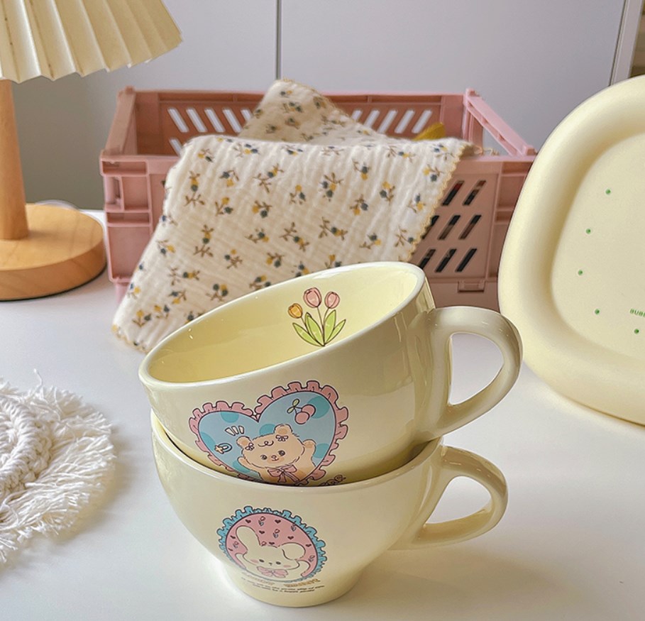 撮影道具 ins 大容量 コーヒーカップ 韓国風 かわいい マグカップ YEP! | 卸売・ 問屋・仕入れの専門サイト【NETSEA】