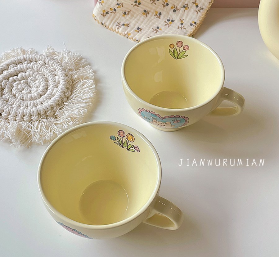 撮影道具 ins 大容量 コーヒーカップ 韓国風 かわいい マグカップ YEP! 問屋・仕入れ・卸・卸売の専門【仕入れならNETSEA】