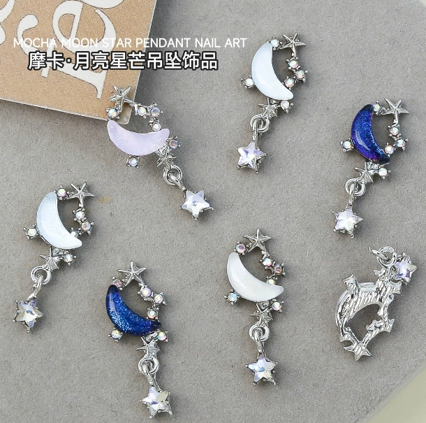月 ストーン付き ネイル 小物 つめ飾り diy素材 ネイル 貼り付け デコパーツ レディース DIY | 卸売・ 問屋・仕入れの専門サイト【NETSEA】