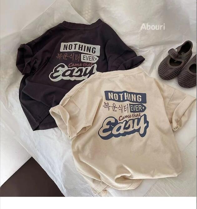 2023 夏 新作 韓国風 ins ベビー 服 子供服 綿100% 洋風 半袖Tシャツ 80-150CM | 卸売・ 問屋・仕入れの専門サイト【NETSEA】