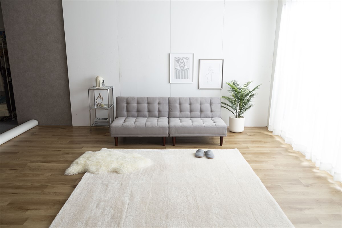 【2点セット】Lillian ベロアソファ 株式会社 イーナ 問屋・仕入れ・卸・卸売の専門【仕入れならNETSEA】